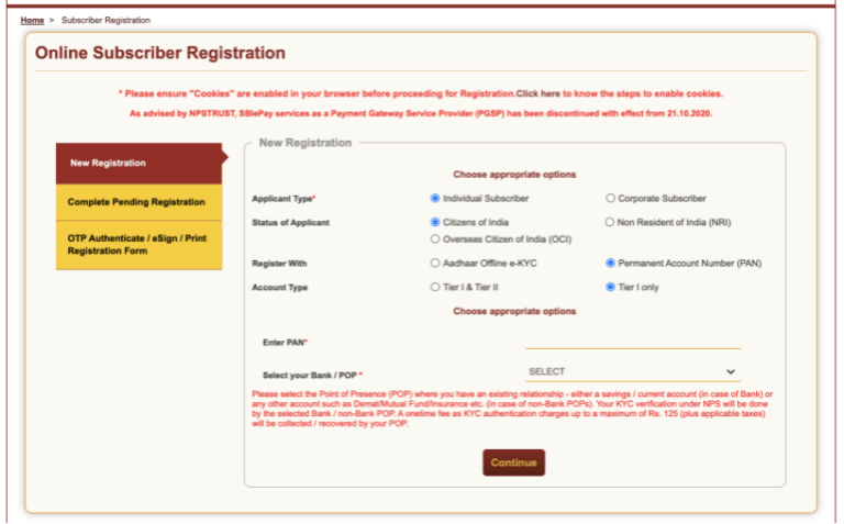 NPS Login: Registration, Login, and Password Reset Procedure