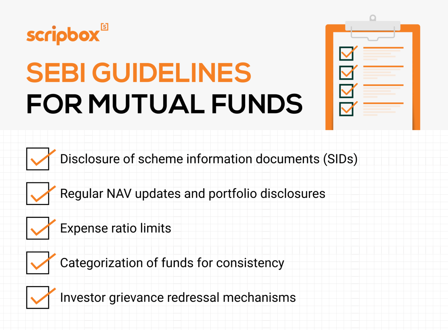 SEBI Guidelines for Mutual Funds Investors